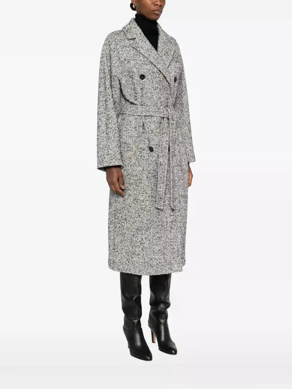 Marc O'polo Double-breasted Belted Coat