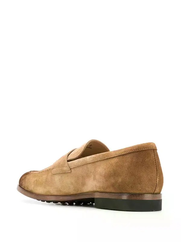 TOD'S Ombré-effect Leather Loafers
