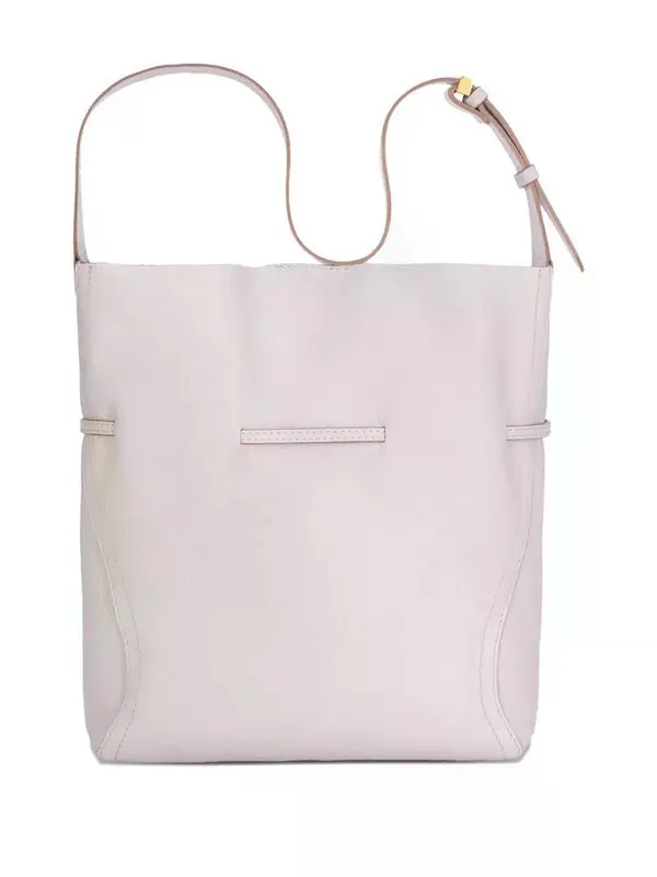 GIANNI CHIARINI Drawstring Shoulder Bag - Neutrals