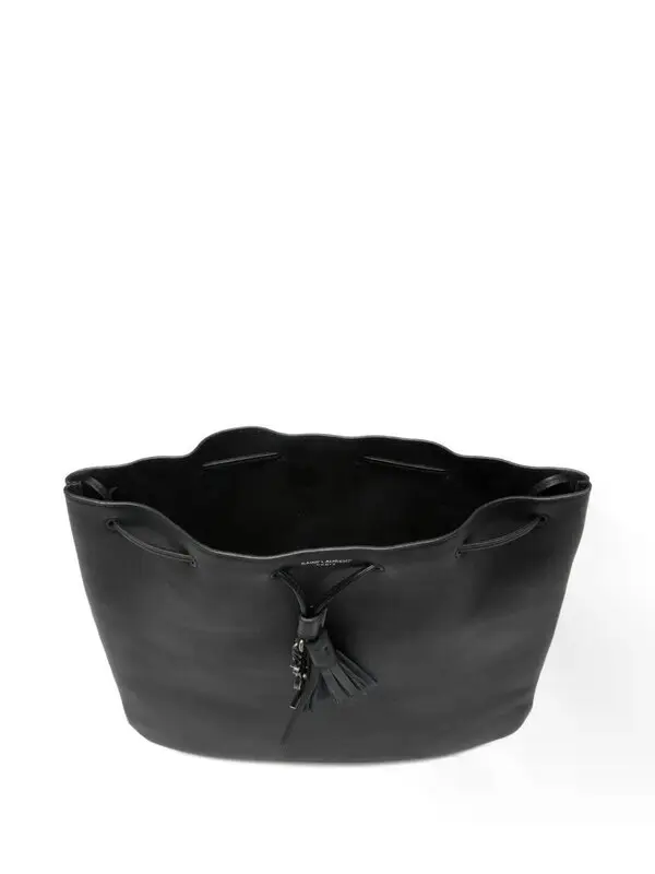 Saint Laurent Medium Jean Flat Tassel-charm Shoulder Bag