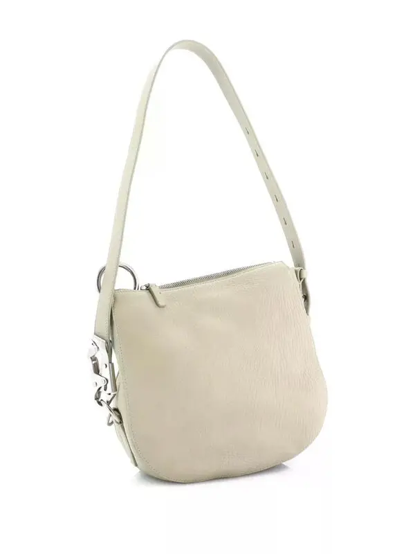 Burberry Knight Leather Small Shoulder Bag - Green