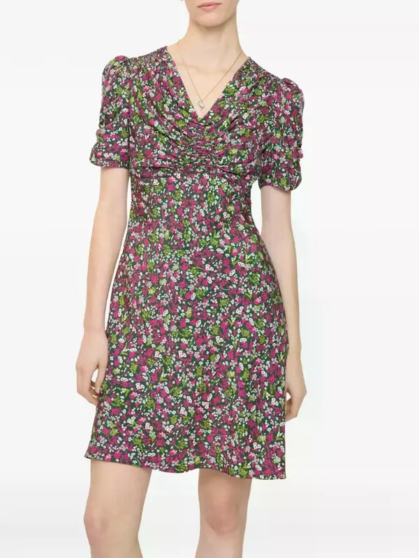 Burberry Ditsy Floral Mini Dress