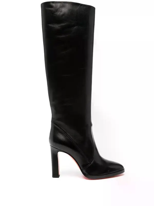 Santoni 95mm Leather Boots