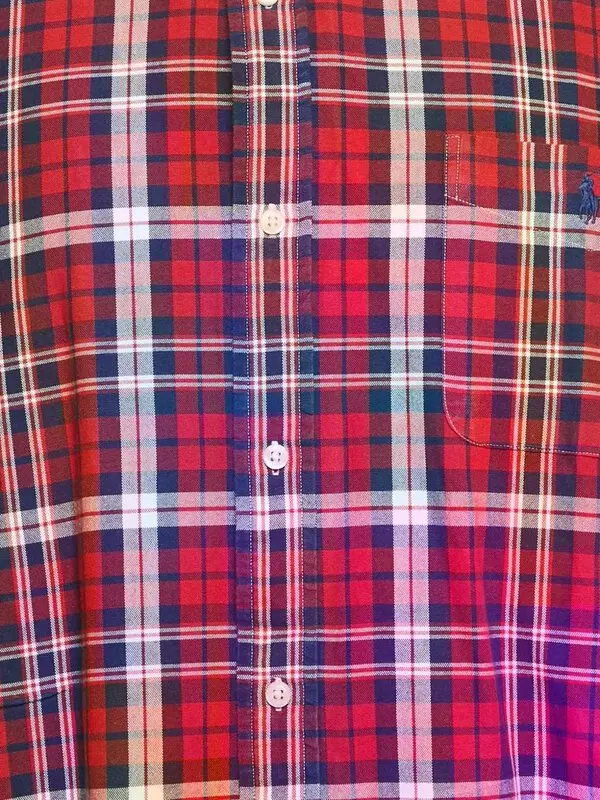 Polo Ralph Lauren Checked Cotton Shirt - Red