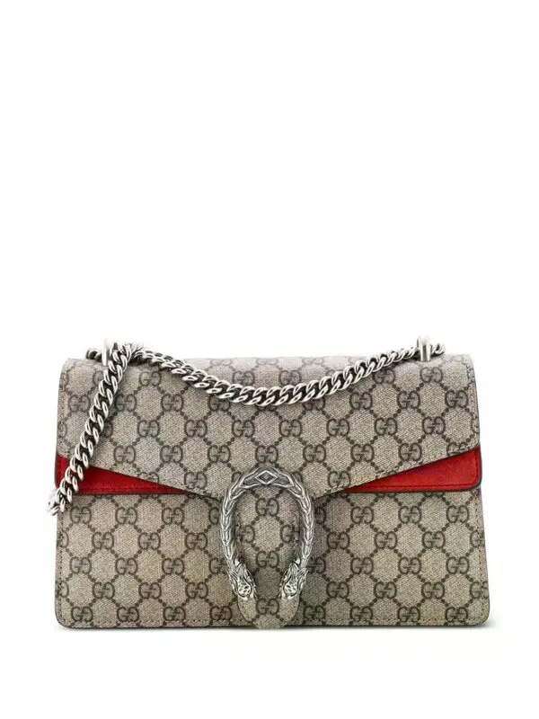 Gucci Dionysus Gg Coated Canvas Small Shoulder Bag - Brown