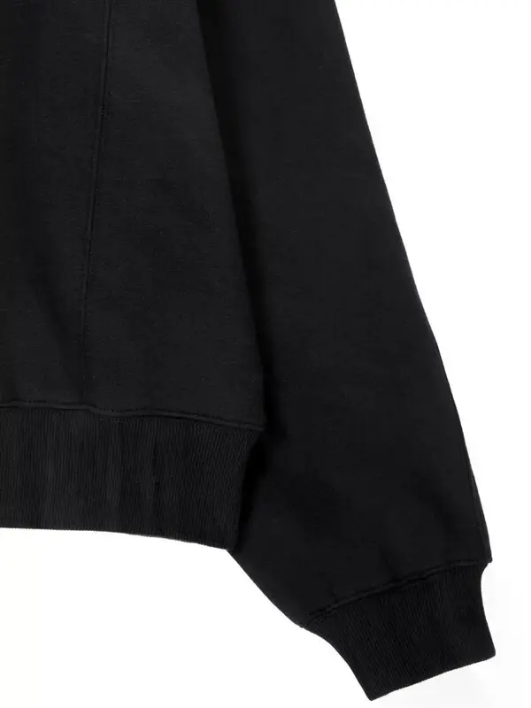 STUDIO TOMBOY Fleece-lined Sweatshirt - Black