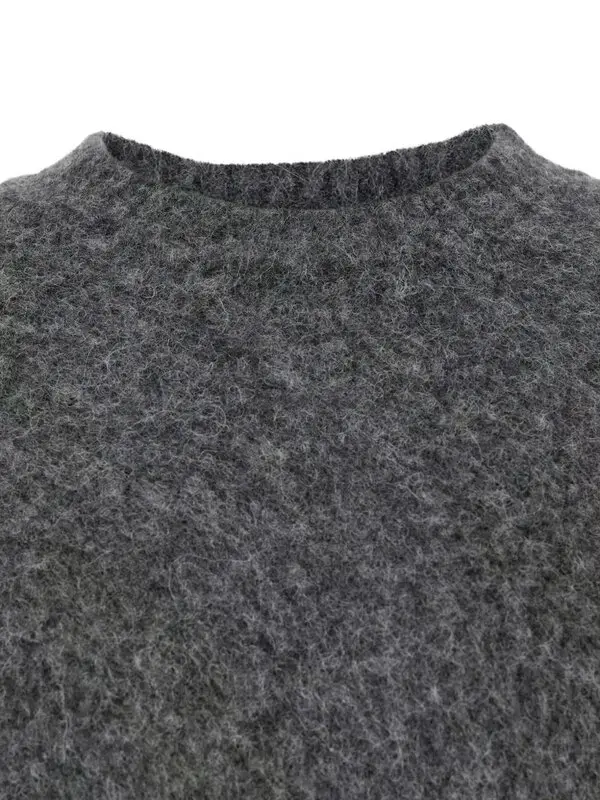 COOR Ribbed-trim Crew-neck Sweater