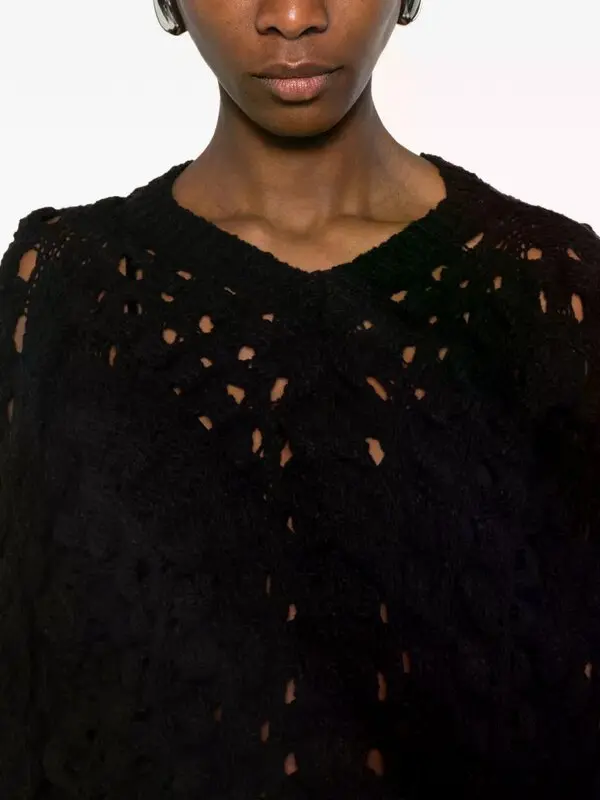 Séfr Luna Open-knit Sweater