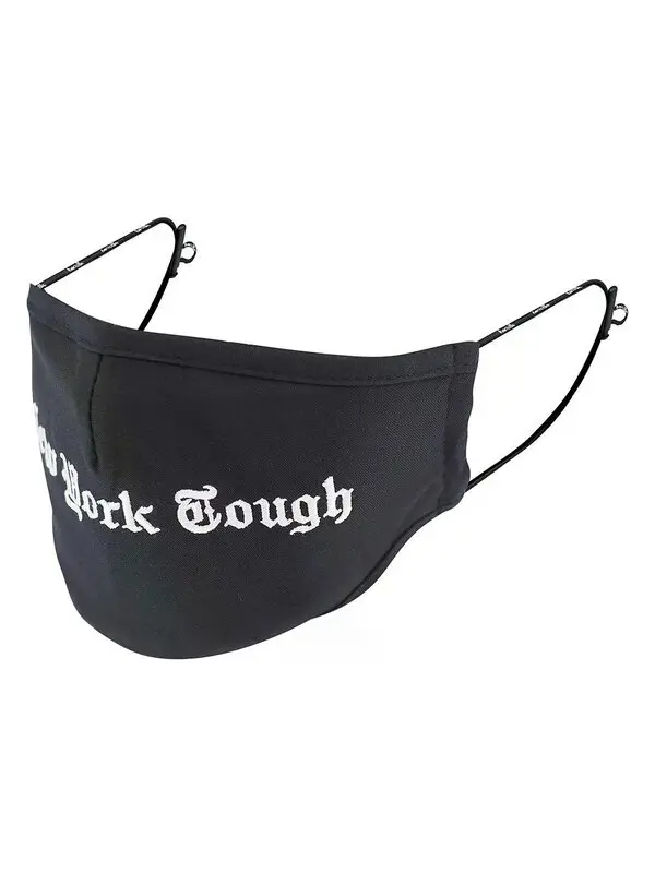 HACULLA. Embroidered Slogan Face Mask