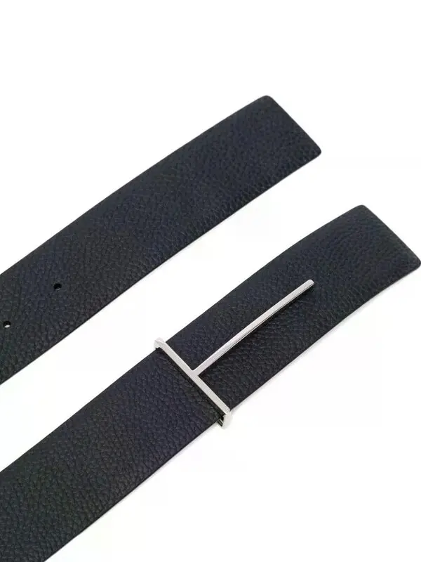 TOM FORD Reversible Leather Belt - Blue