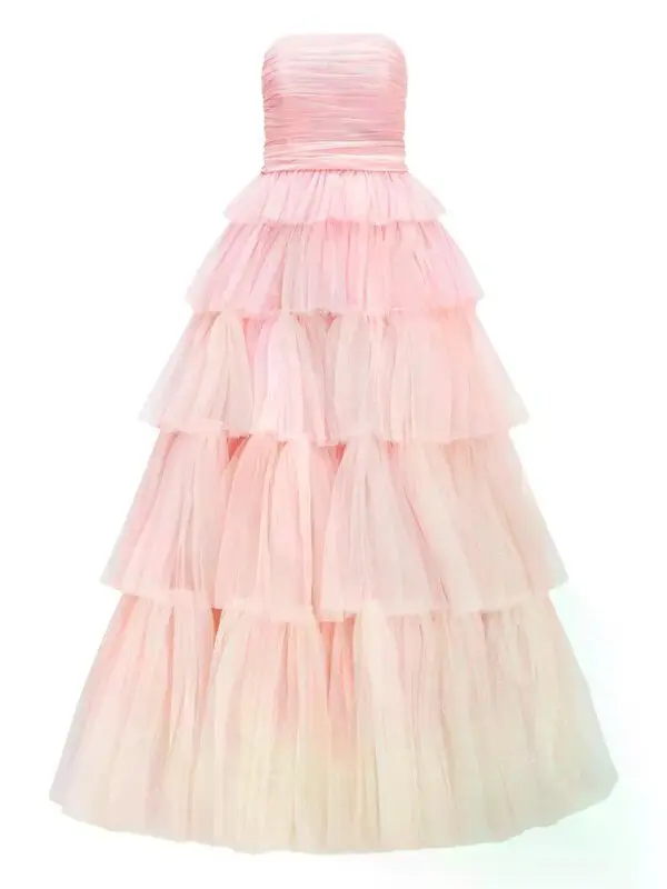 Jenny Packham Adore Tiered Bow Gown