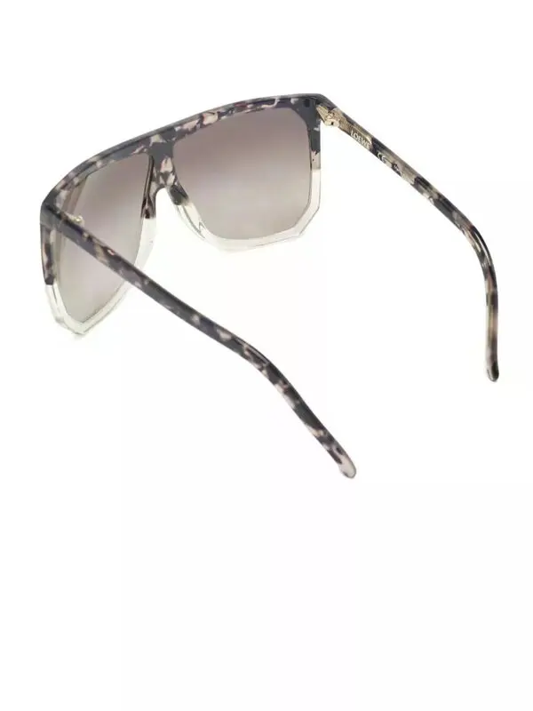 Loewe Tortoiseshell Geometric-frame Sunglasses