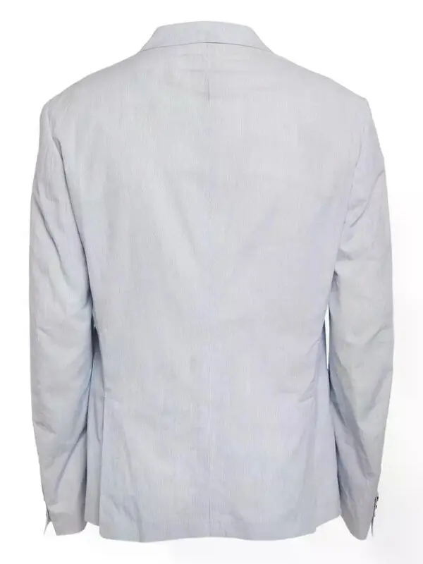 Prada Striped Cotton Blazer
