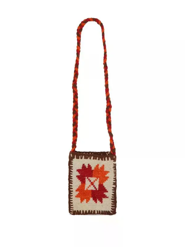 CHAMULA Embroidered Messenger Bag