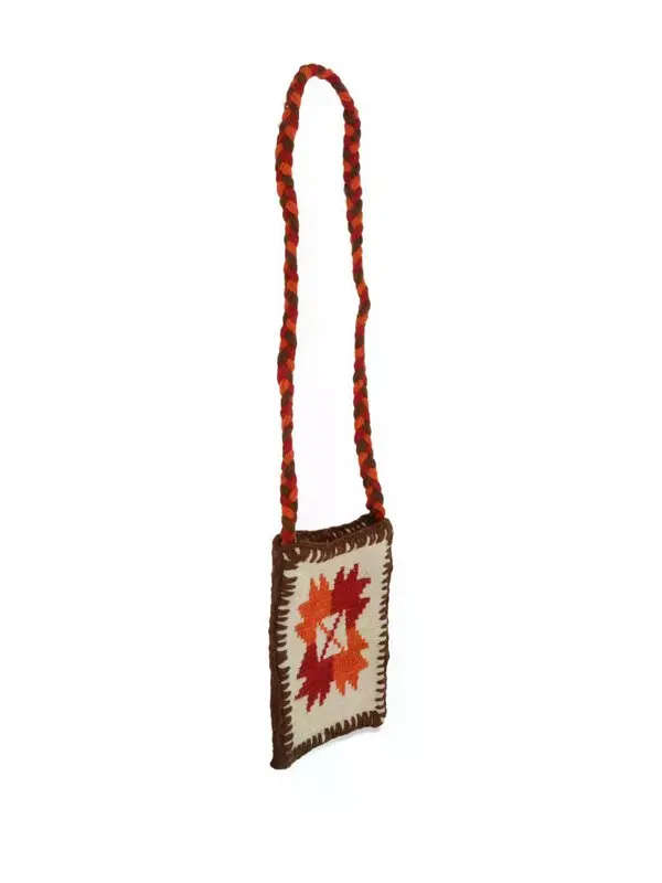 CHAMULA Embroidered Messenger Bag