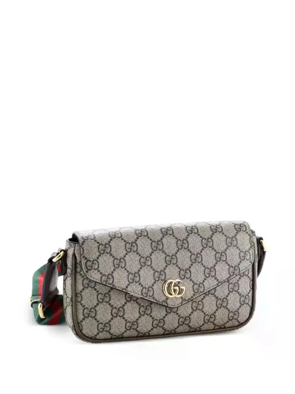 Gucci Ophidia Gg Coated Canvas Mini Shoulder Bag