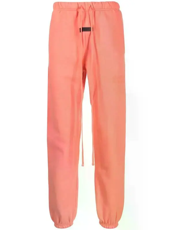 Fear Of God Essentials Logo-patch Track Pants - Pink