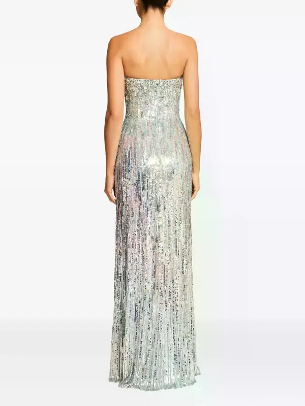 Jenny Packham Honesty Sequin-embellished Maxi Dress