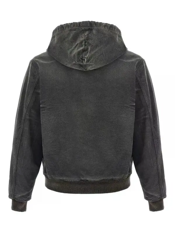 Auralee Drawstring Hoodie - Grey
