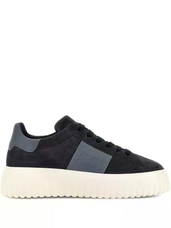 Hogan H-stripes Panelled Sneakers