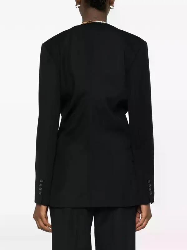 TOTEME Slouch Single-button Blazer - Black