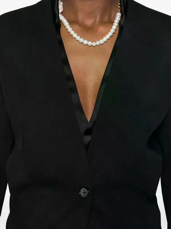 TOTEME Slouch Single-button Blazer - Black