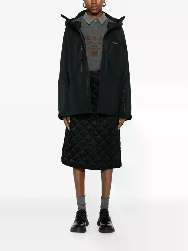 Prada Zip-up Hooded Jacket