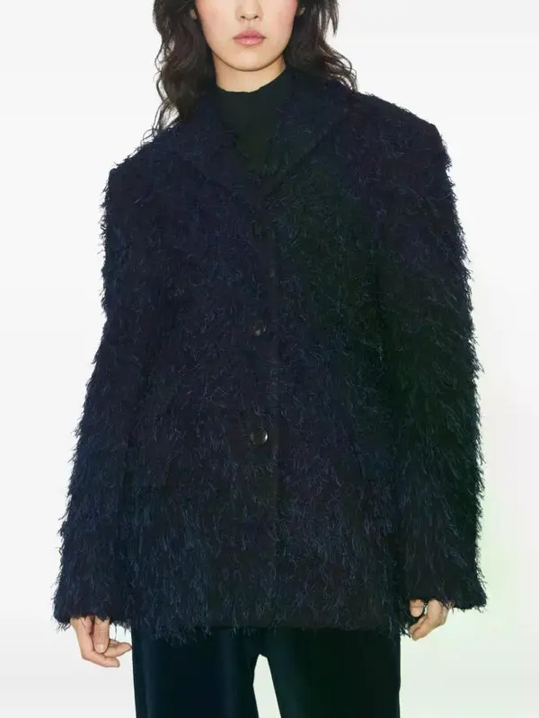 Tory Burch Textured Wool Blazer