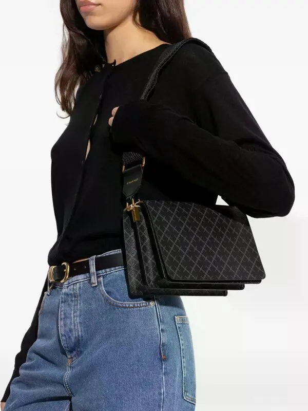 BY MALENE BIRGER Loenna Geometric-pattern Shoulder Bag