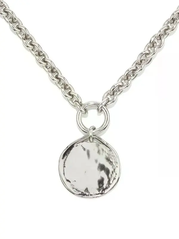 GOOSSENS Talisman Medal-pendant Necklace - Silver
