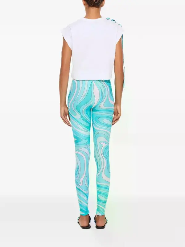 Emilio Pucci Labirinto-print Leggings