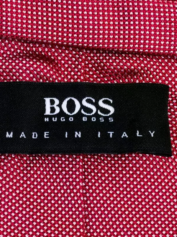 BOSS Micro-dot Silk Tie