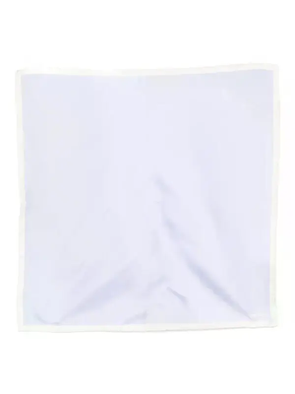 TOM FORD Satin Pocket Square - Blue