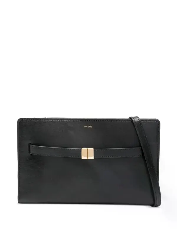TOTEME Belted Cross Body Bag - Black