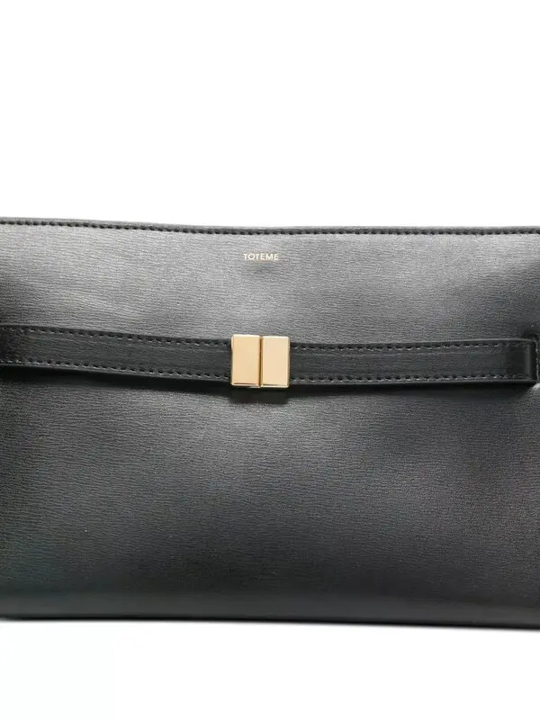 TOTEME Belted Cross Body Bag - Black