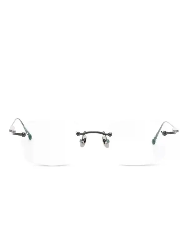 Matsuda Rimless Glasses - Black
