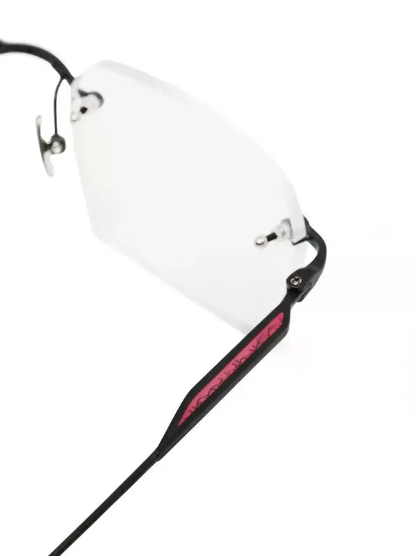 Matsuda Rimless Glasses - Black