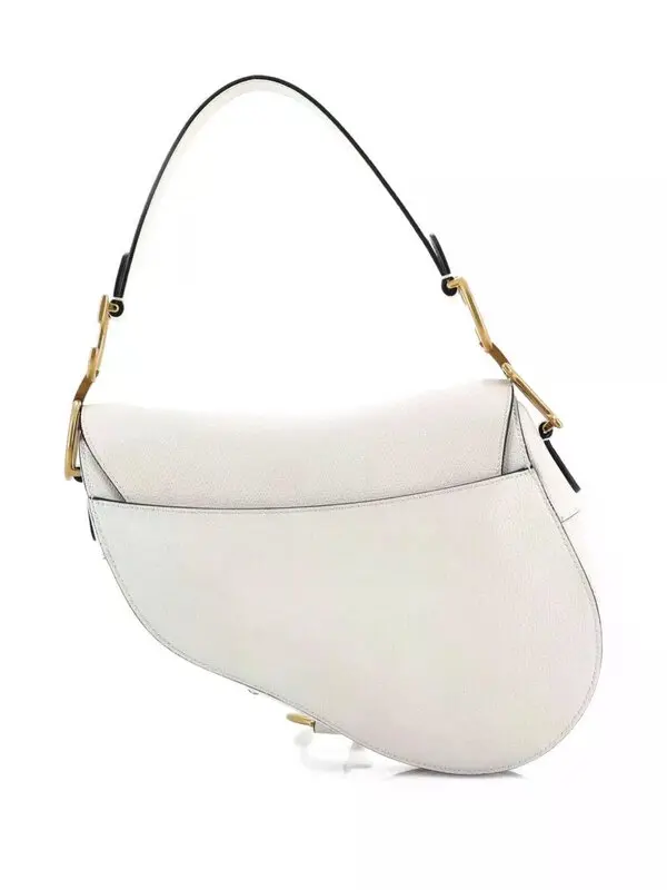 Dior Saddle Handbag Leather Shoulder Bag