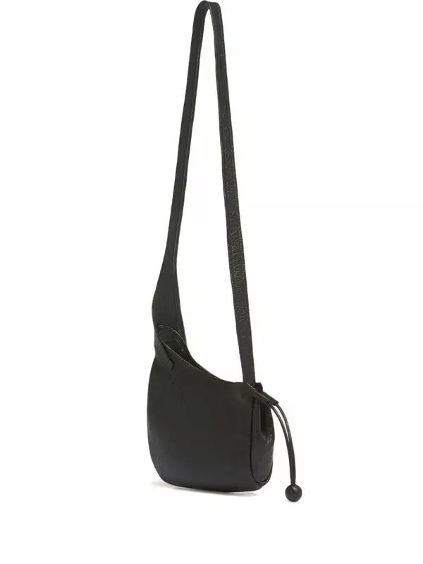 Marni Leather Crossbody Bag - Black