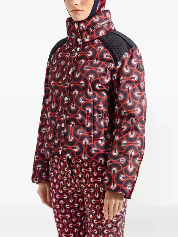Fusalp Quilted Ski Jacket - Red