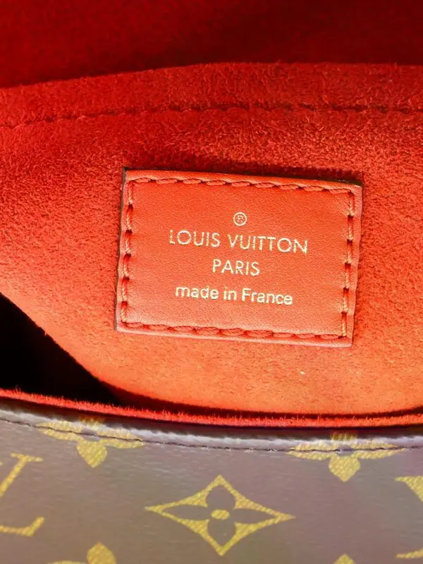 LOUIS VUITTON Locky Bb Satchel Handbag Monogram Canvas With Leather - Brown