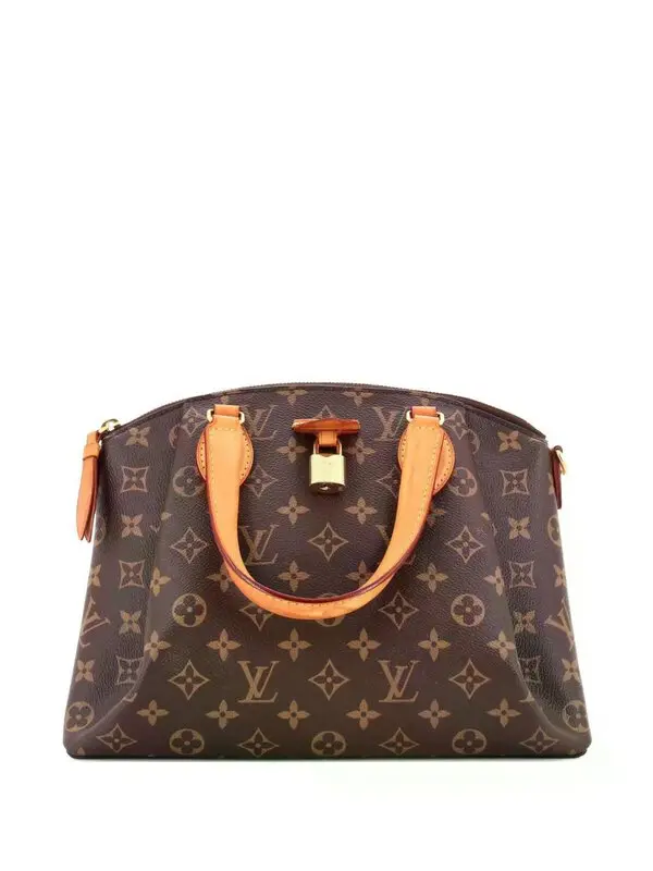 LOUIS VUITTON Monogram Canvas Satchel - Brown