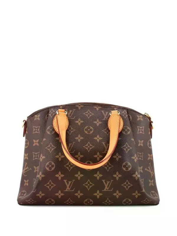 LOUIS VUITTON Monogram Canvas Satchel - Brown
