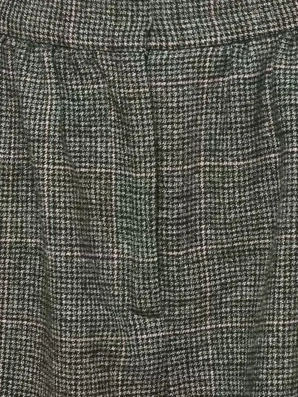Maje Houndstooth Tailored Shorts