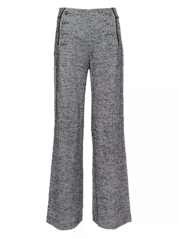 Carolina Herrera Vintage Button-fastening Trousers