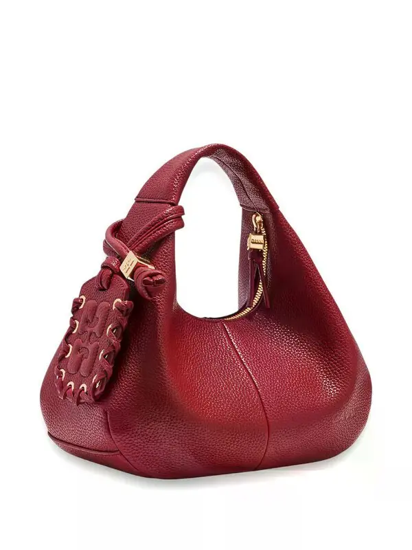 GANNI Logo-plaque Tote Bag - Red