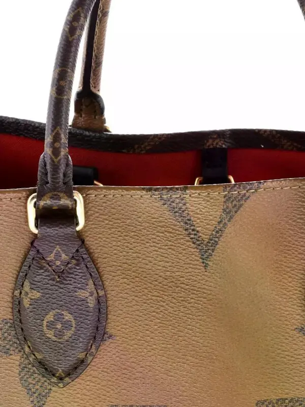 LOUIS VUITTON Onthego Reverse Monogram Giant Mm Tote Bag - Brown