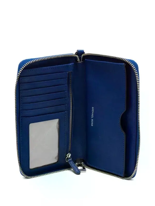 Michael Kors Logo-accent Zip-around Wallet