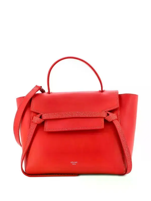 Celine Smooth Calfskin Micro Belt Bag - Red