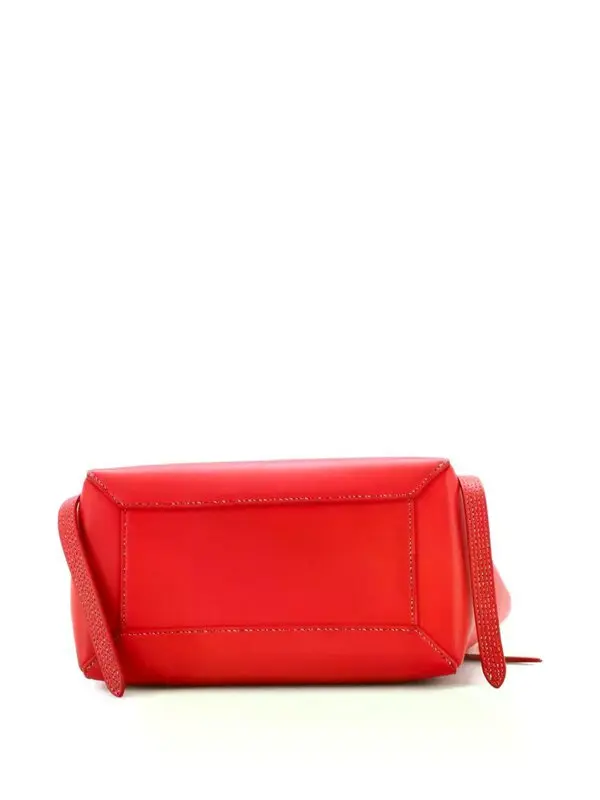 Celine Smooth Calfskin Micro Belt Bag - Red